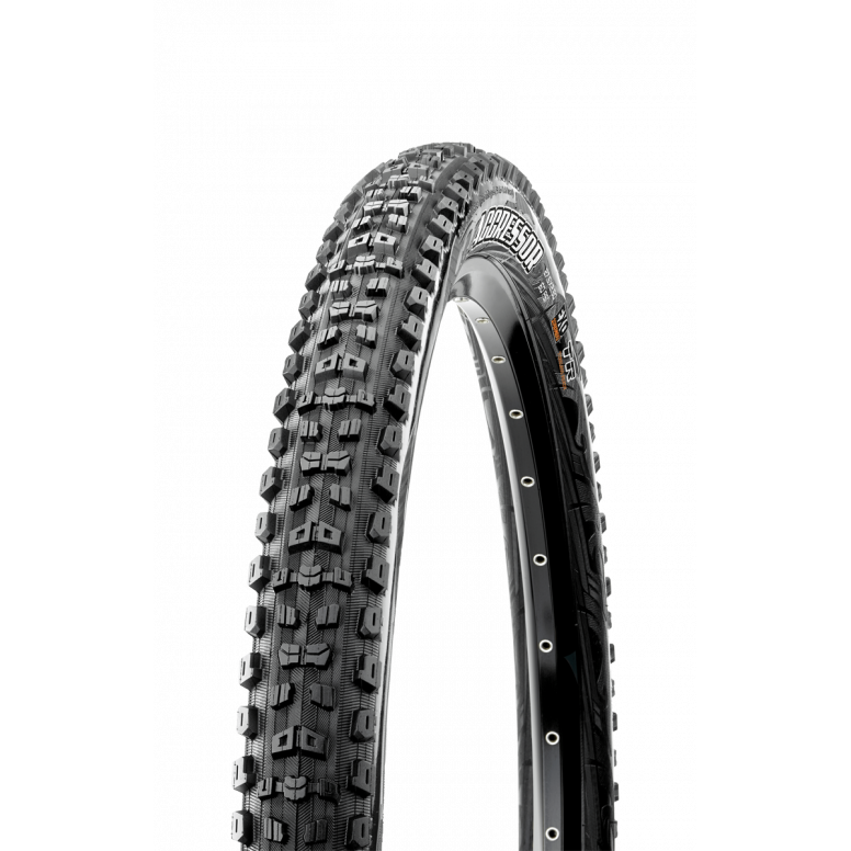 Maxxis Aggressor Dual Compound Tyre (EXO-TR) | Wheelie Bike Shop